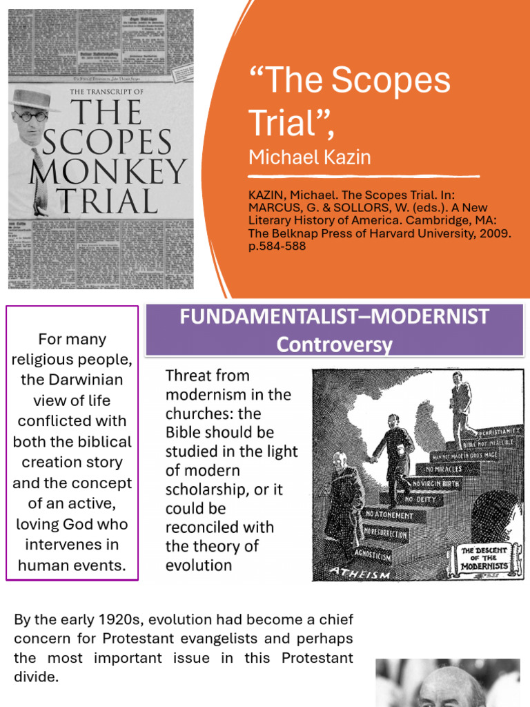The Scopes Trial Kazin | PDF