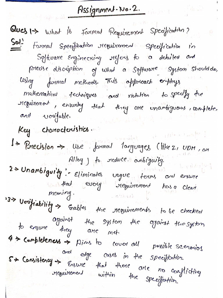 Software engineering second assignment | PDF