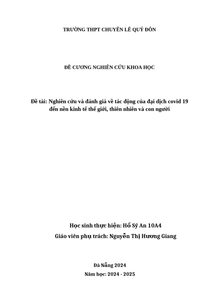 Trư NG THPT Chuyên Lê Quý Đôn | PDF