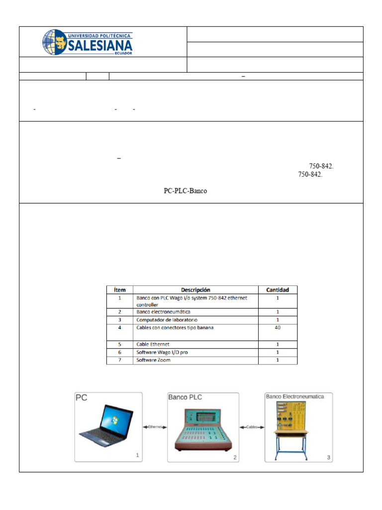 Práctica de Electroneg. con PLC | PDF | Controlador lógico programable ...