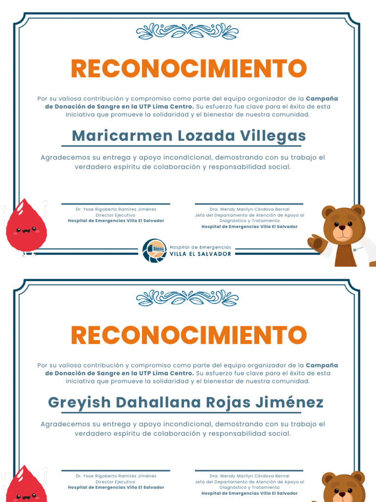 RECONOCIMIENTO | PDF
