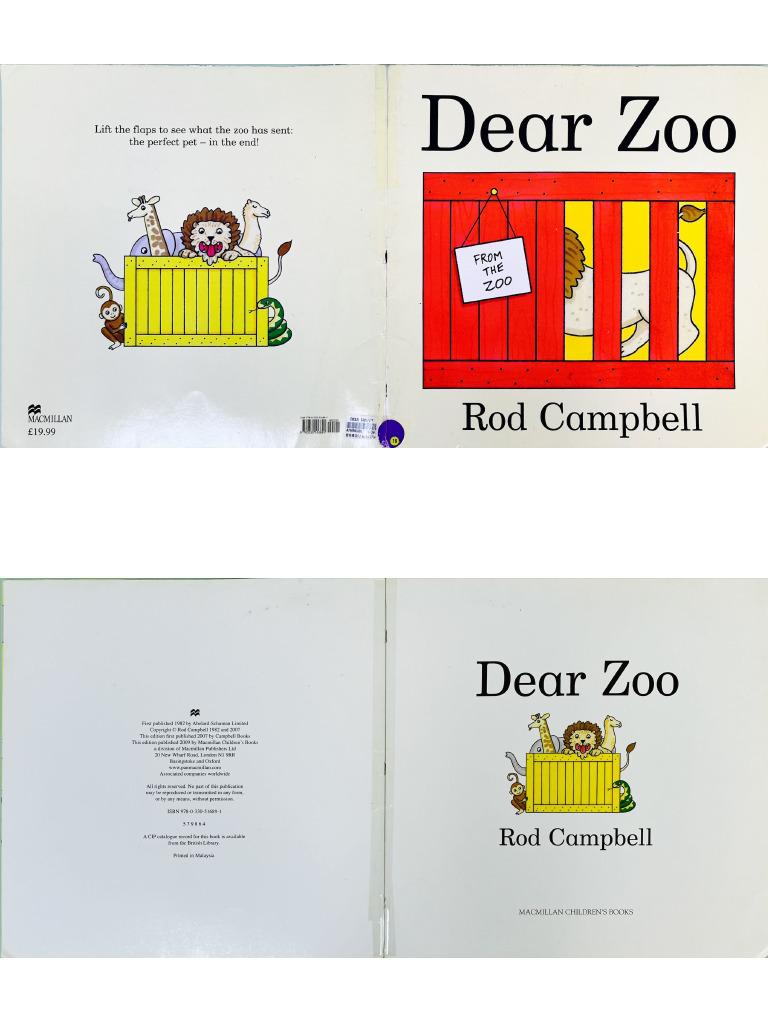 Dear Zoo | PDF
