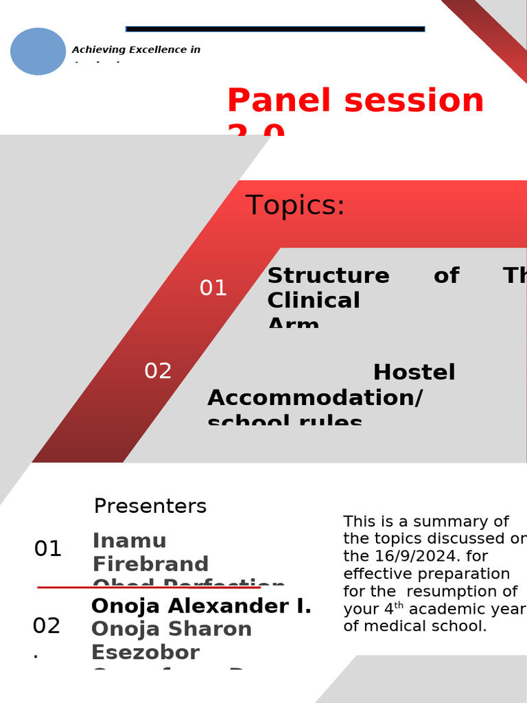 Pannel Session II | PDF