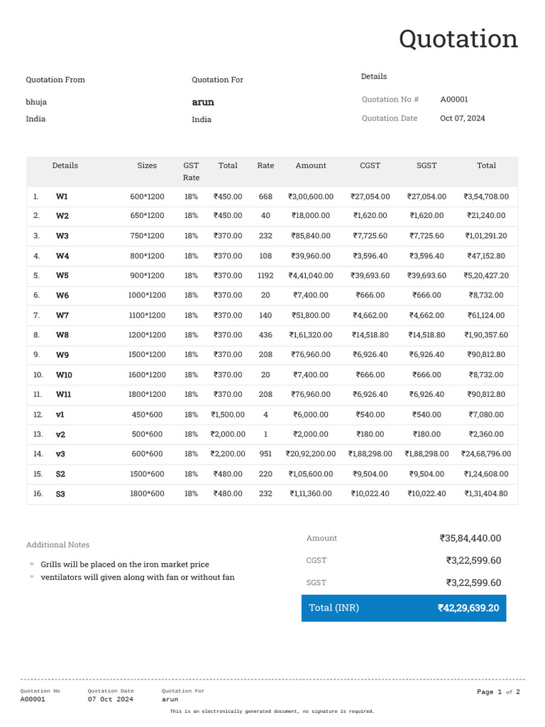 quotation-a00001-bhuja-arun (1) | PDF