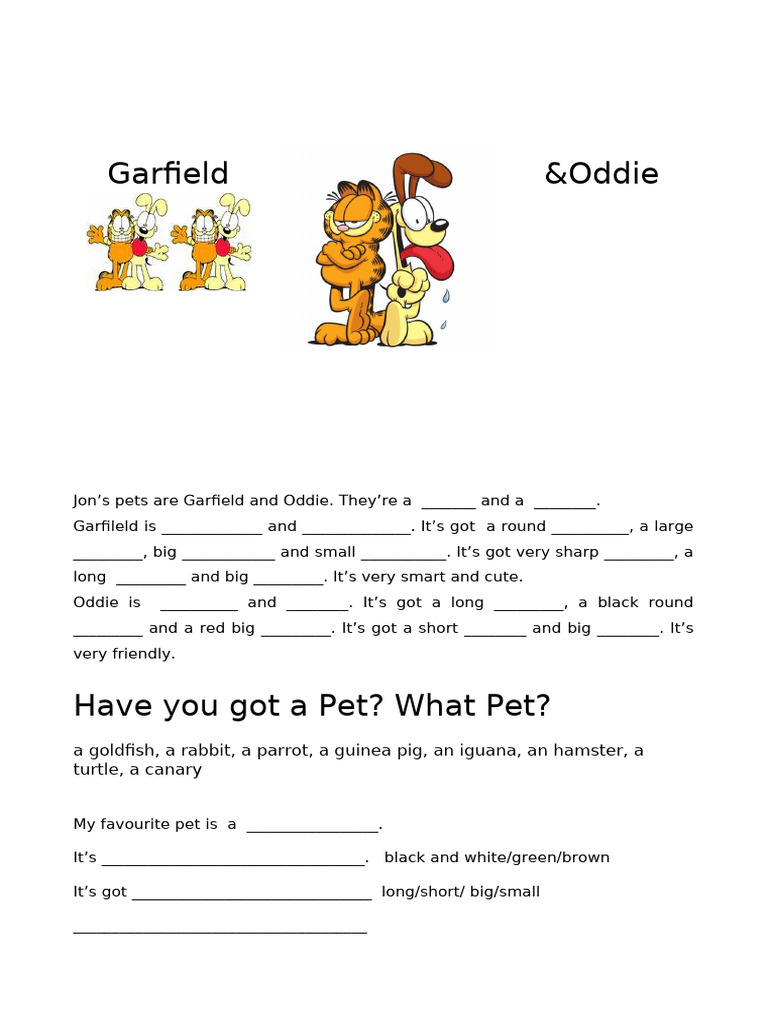 describing-pets-picture-description-exercises_53764 | PDF