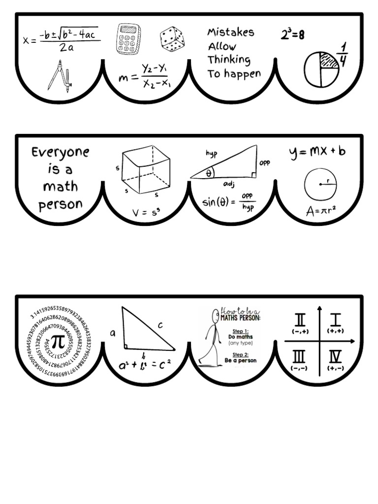 Math Borders | PDF