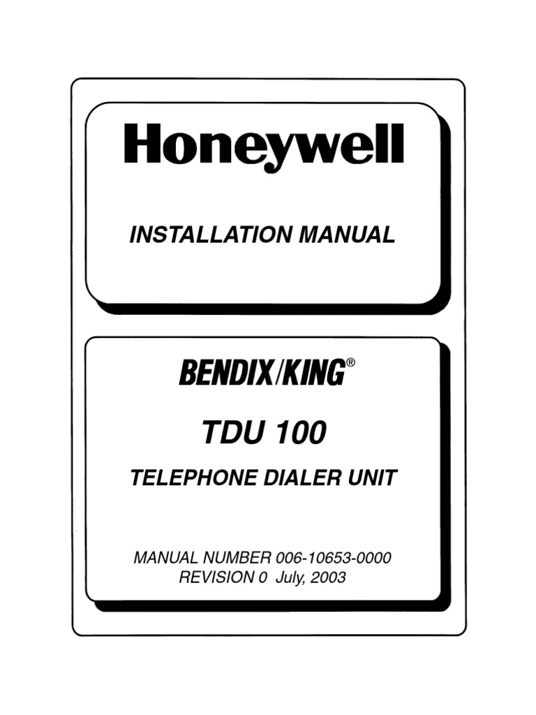 Airsat 1 TDU 100 | PDF