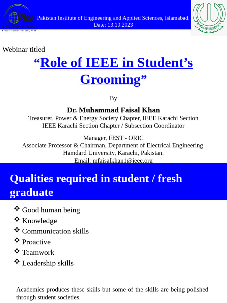 Understanding IEEE's Role for Students | PDF | Computers | Technology ...