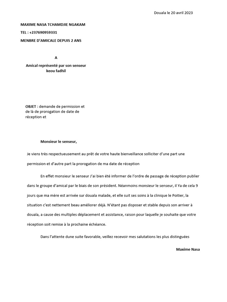 Lettre 230420 190103 | PDF