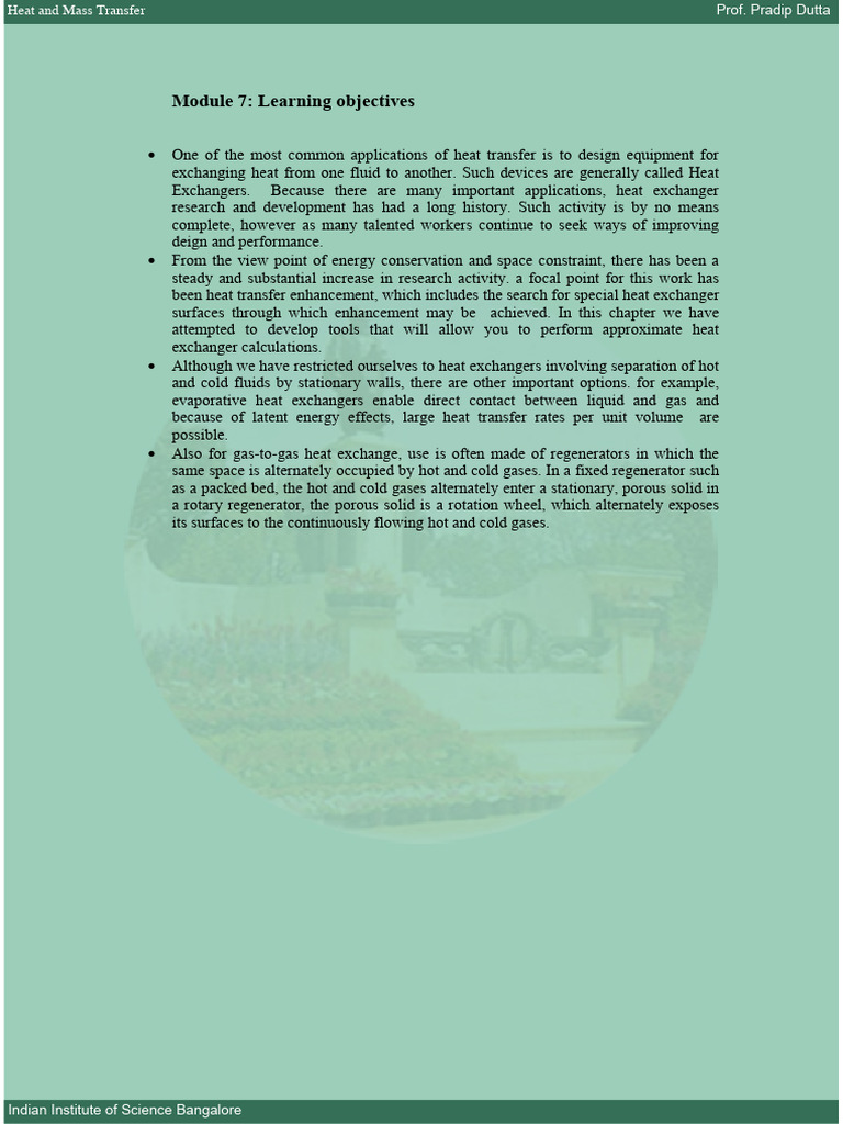 Heat_and_Mass_Transfer_Module_7_Learning | PDF