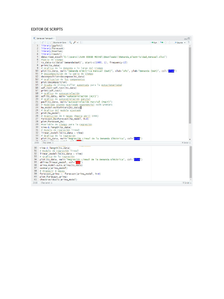 EDITOR DE SCRIPTS | PDF
