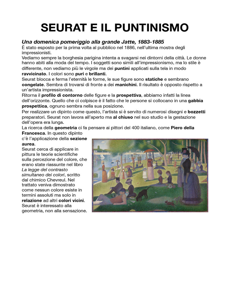 Georges Seurat | PDF