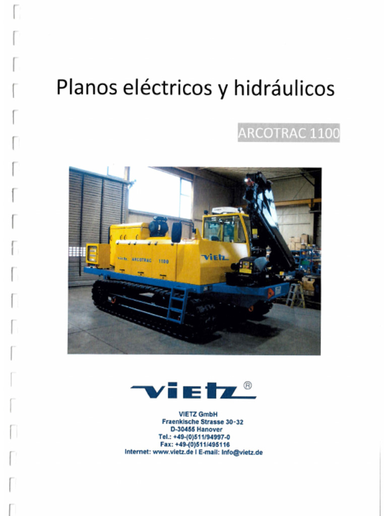 PAYWELDER VIETZ ARCOTRAC 1100 Hidraulico (1) | PDF