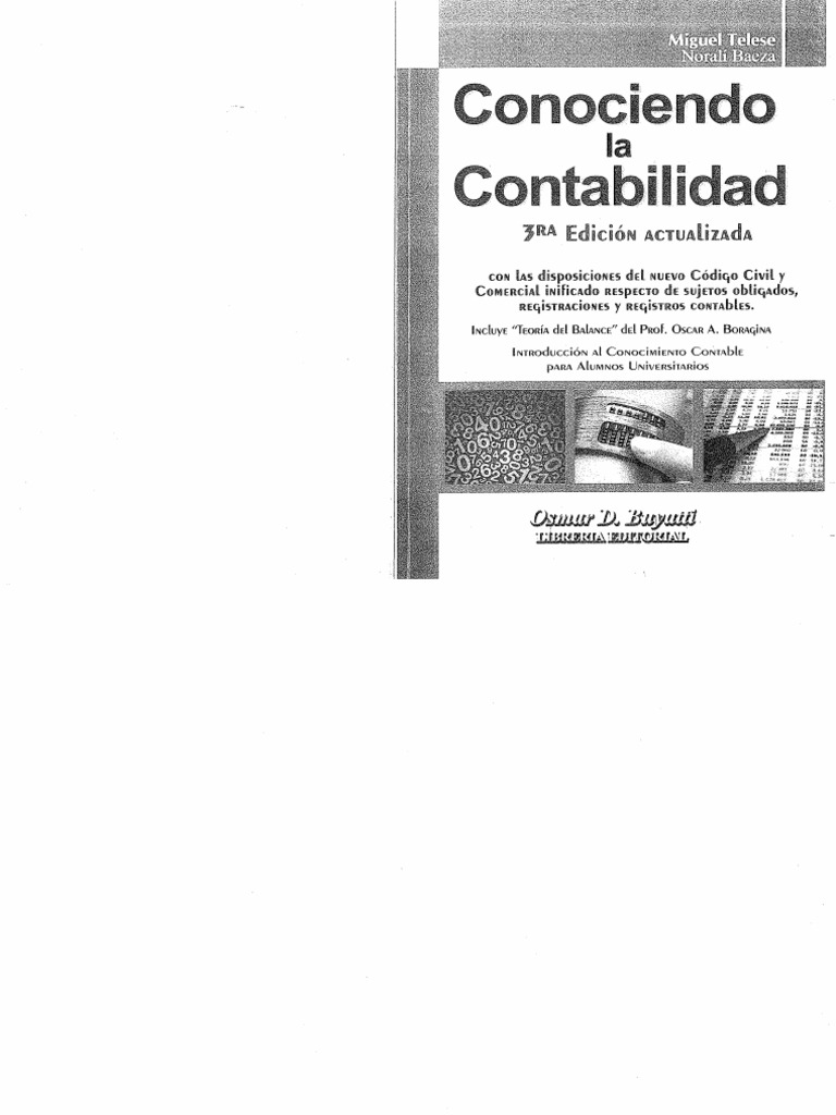 Conociendo La Contabilidad - Telese | PDF