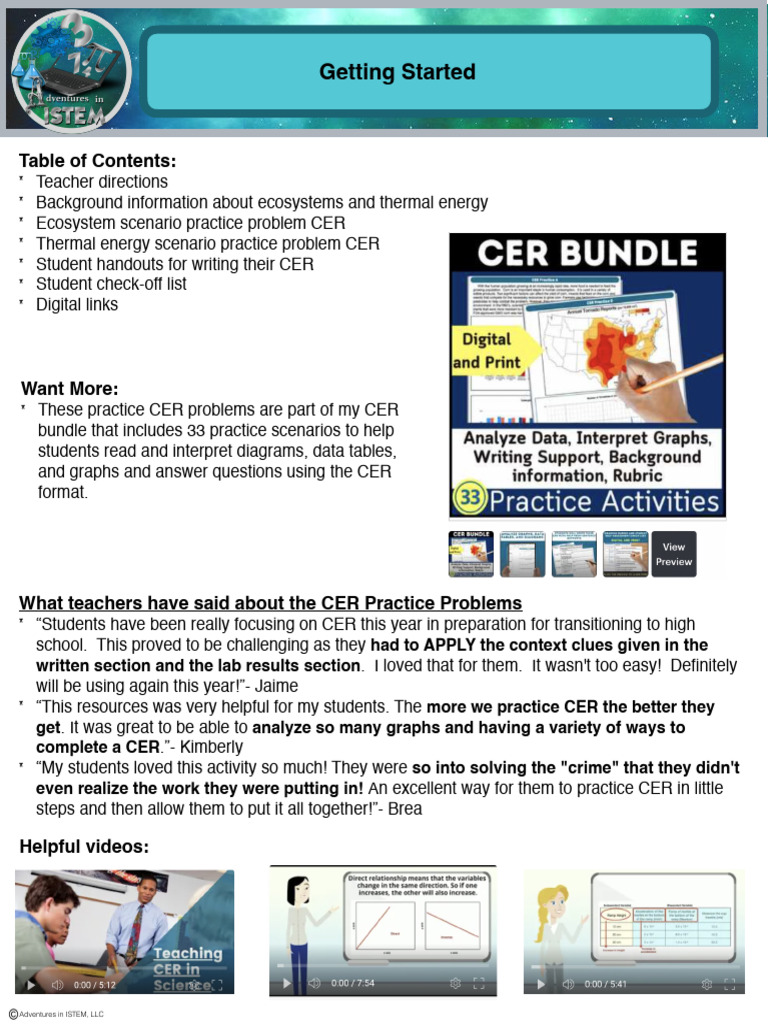 Cer Practice Problems | PDF