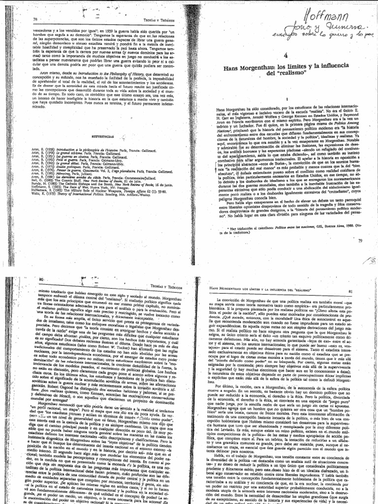 Hoffmann Cap 4 y 18 | PDF