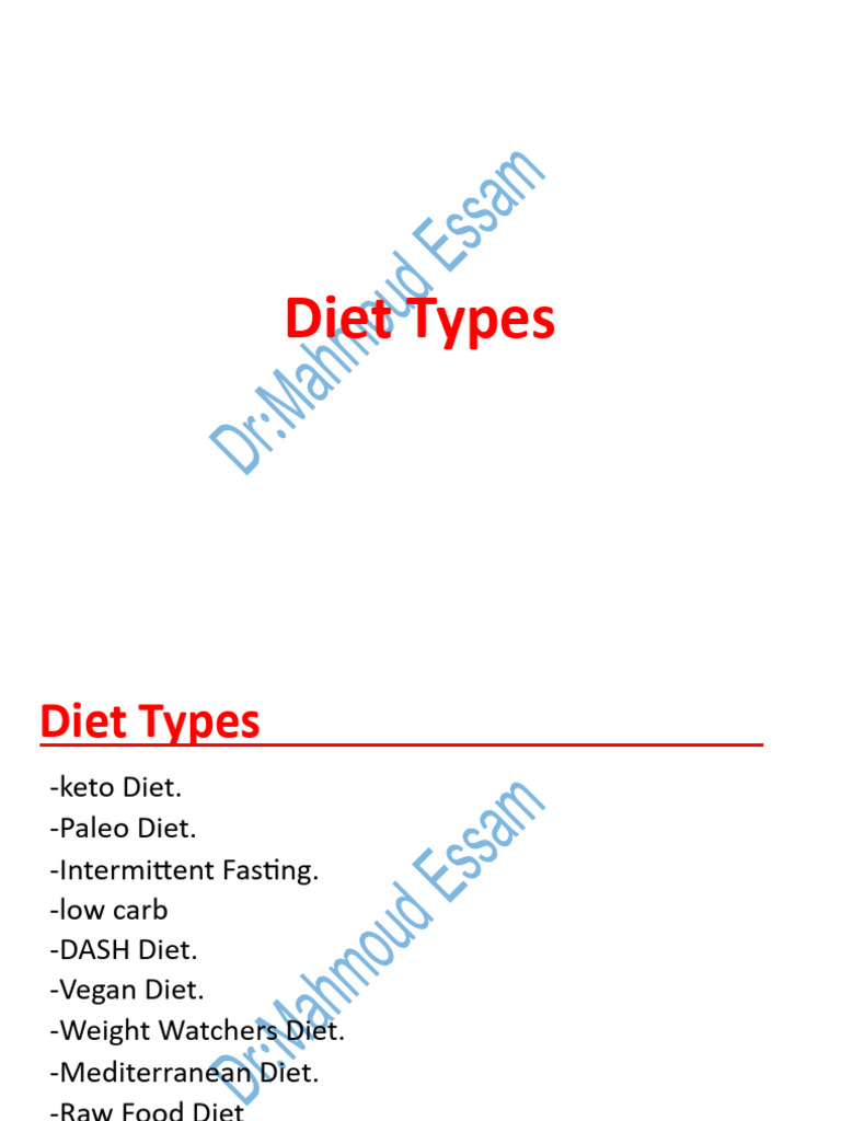 diet type | PDF