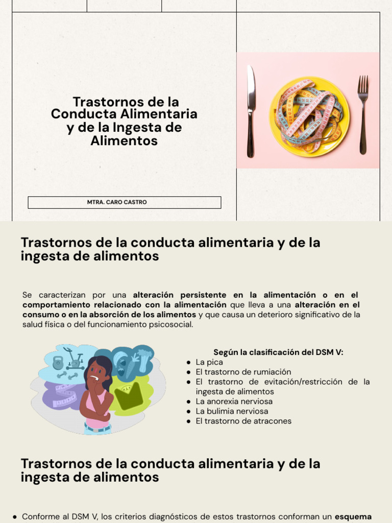 Trastornos Alimenticios | PDF