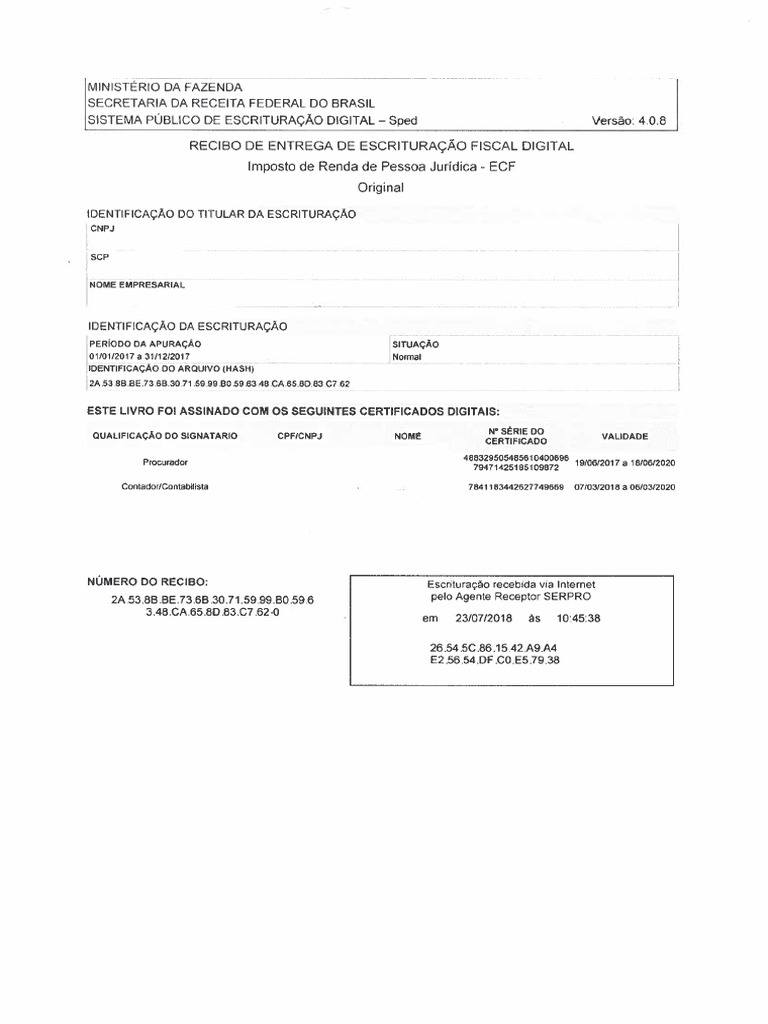 Modelo ECF | PDF