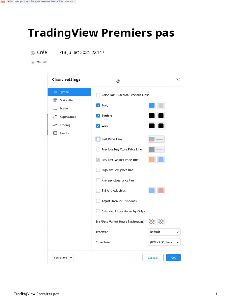 1. TradingView Getting Started Fr | PDF