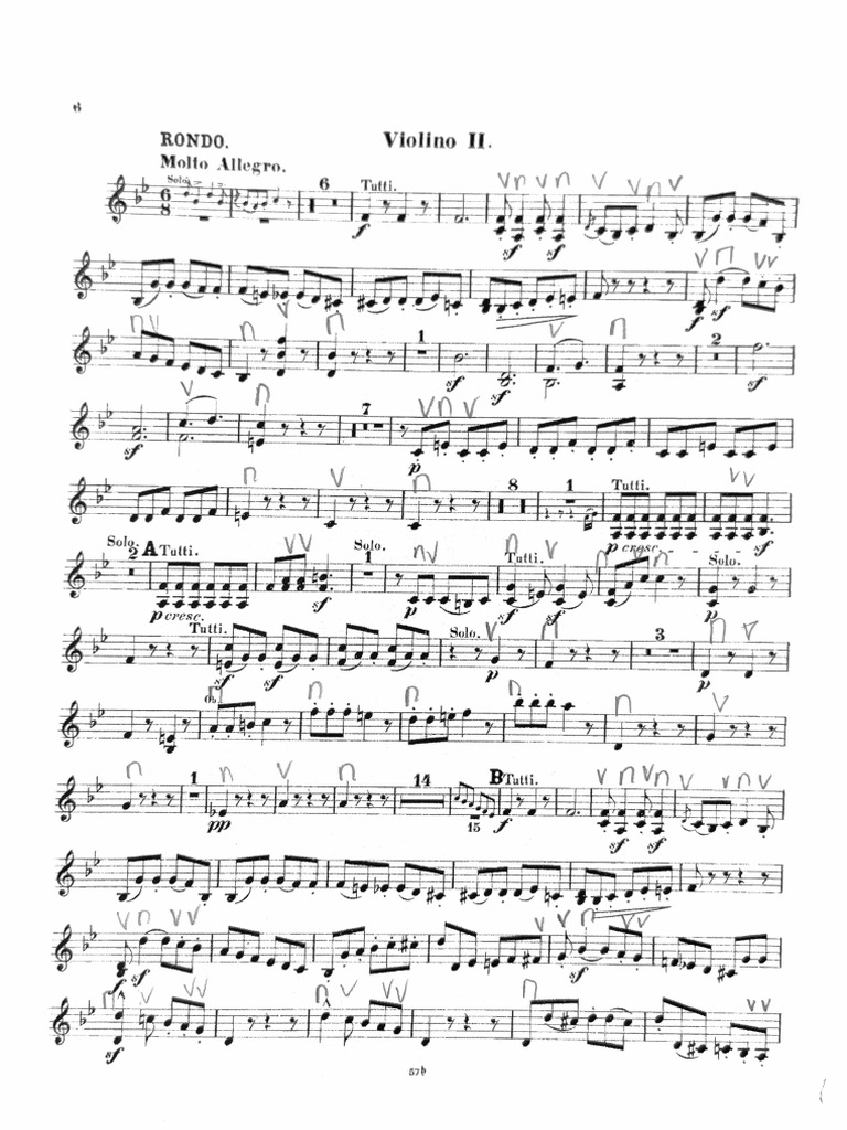 Beethoven Piano - Violino 2 Arcadas | PDF