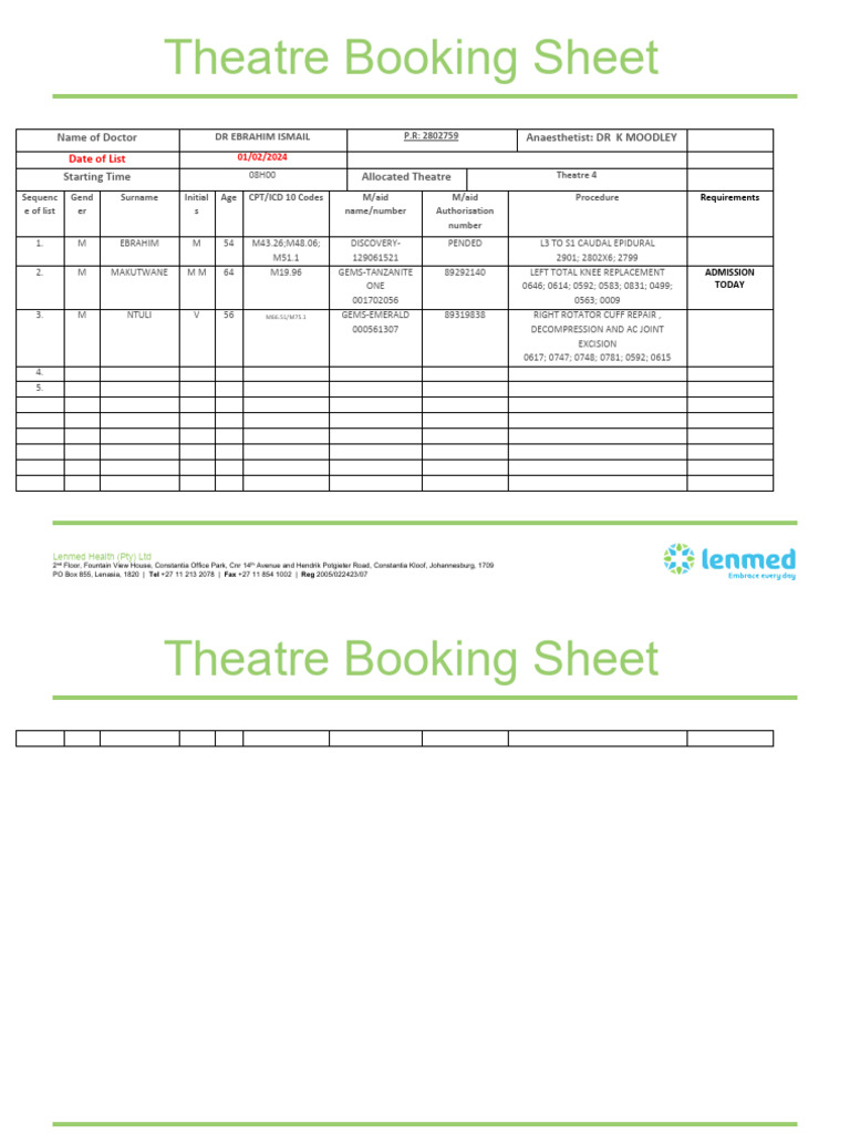 New Theatre List Template-89_1 | PDF