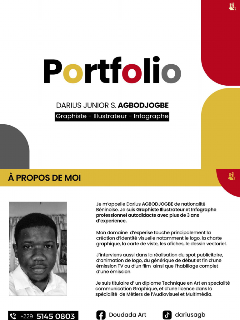 Portfolio Darius Agbodjogbe | PDF
