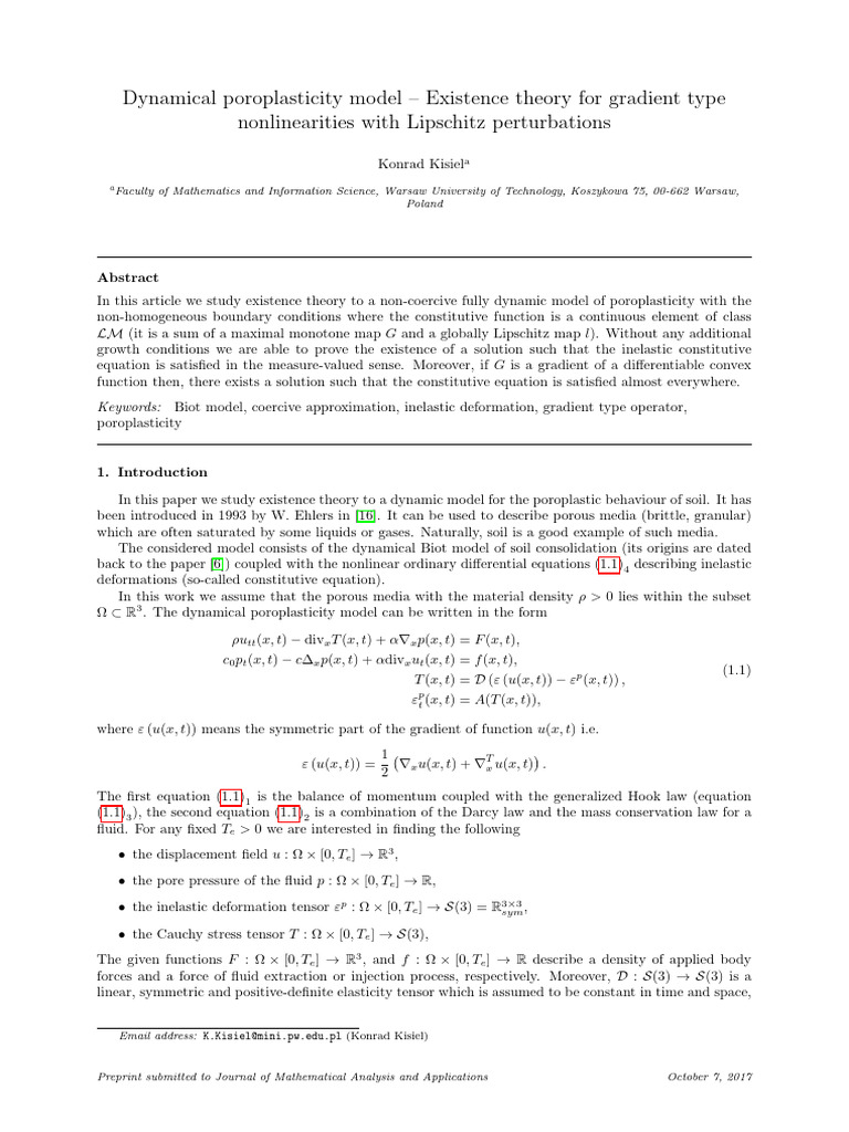 Gradient Type Nonlinearity Pdf