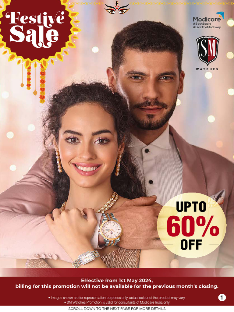6 SM Watches Promotion October 2024 F1 | PDF