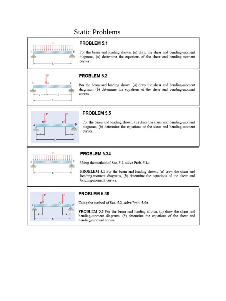Homework Statics | PDF