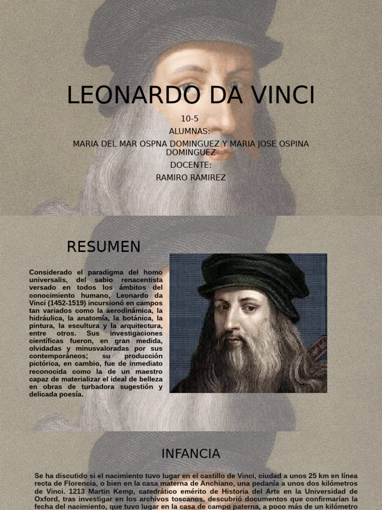 Leonardo Da Vinci | PDF