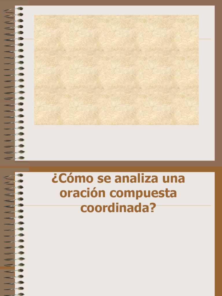 Oraciones Coordinadas | PDF