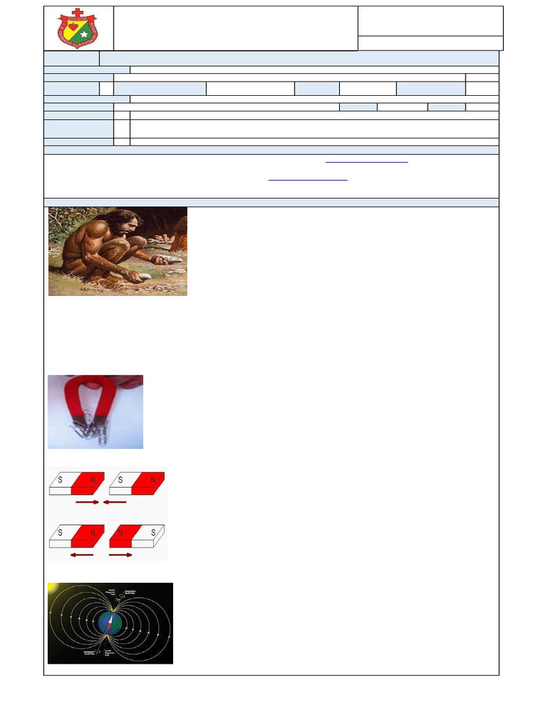 Guia Magnetismo Septimo 2024 | PDF