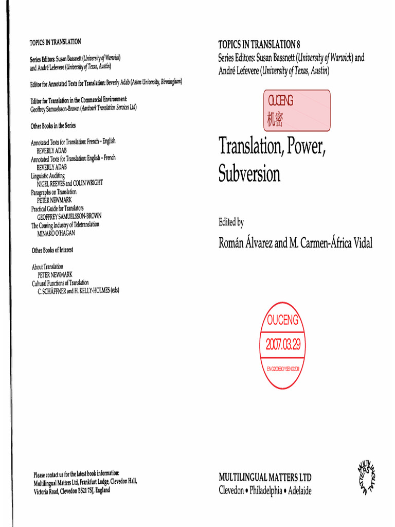 Translation-Power-and-Subversion-pdf | PDF