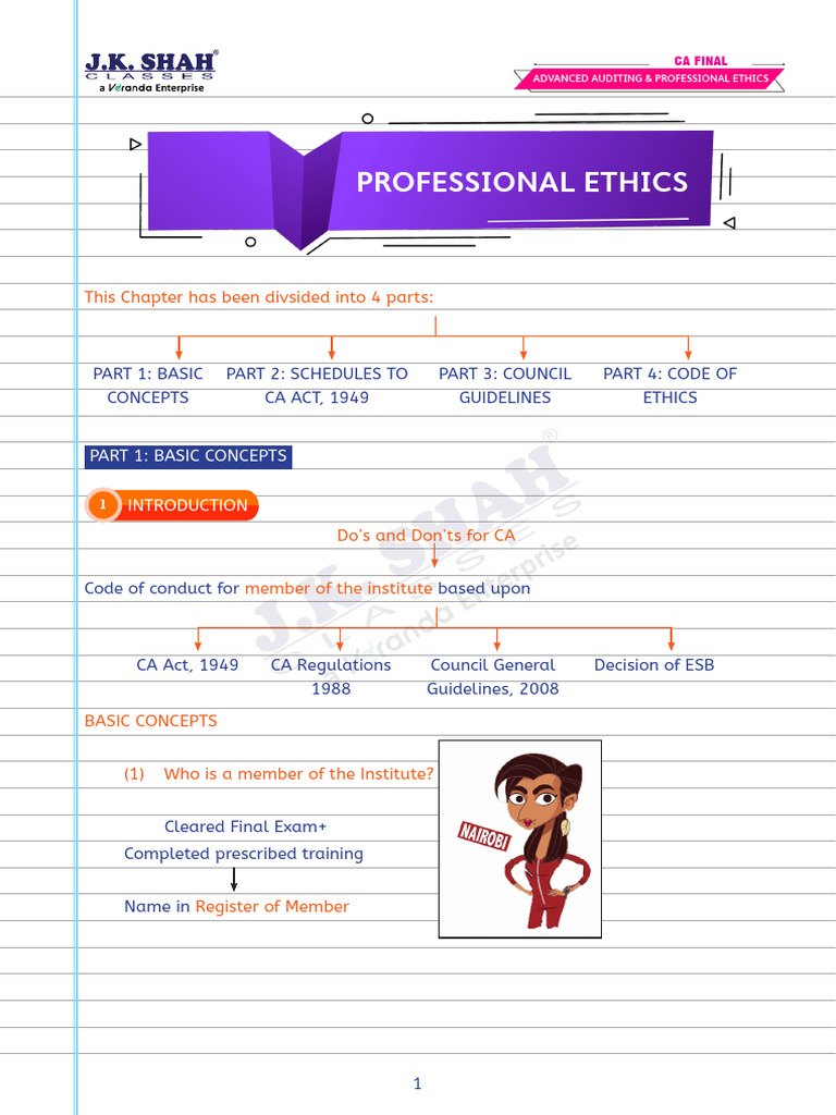 PROFESSIONAL ETHICS (F) | PDF
