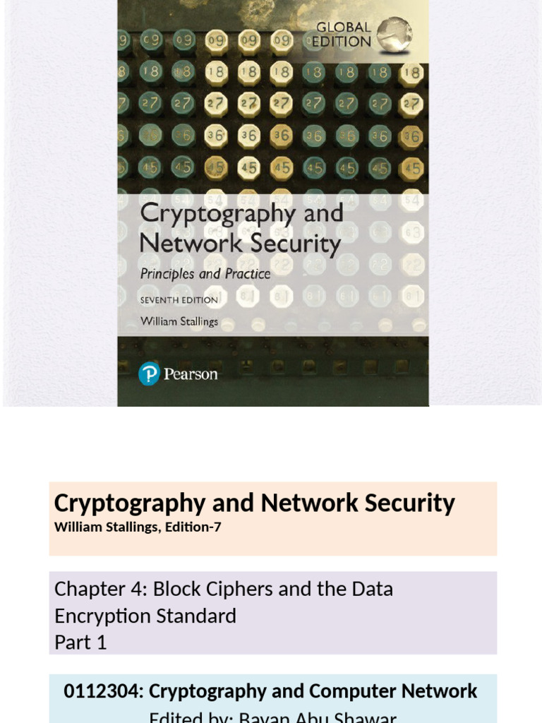 Crypto Ch04 | PDF