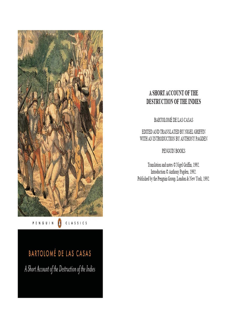 De Las Casas Brief Account Excerpts | PDF