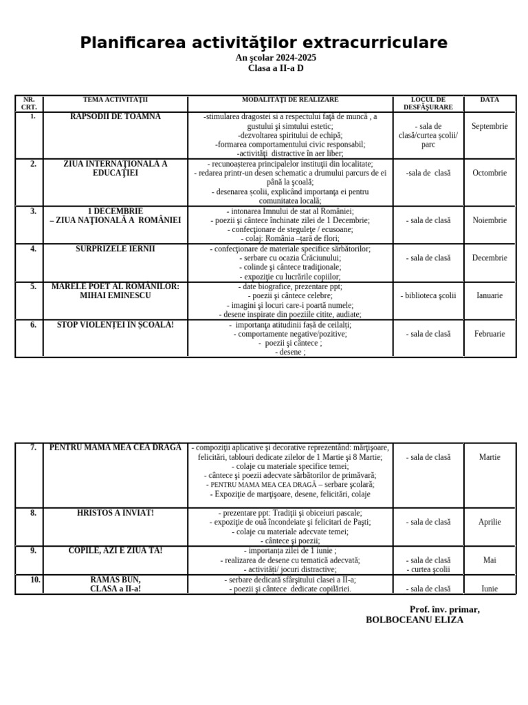2 Activitati Extra | PDF