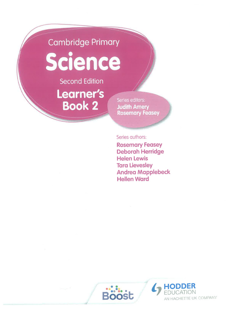Y2 Science Learners - Book | PDF