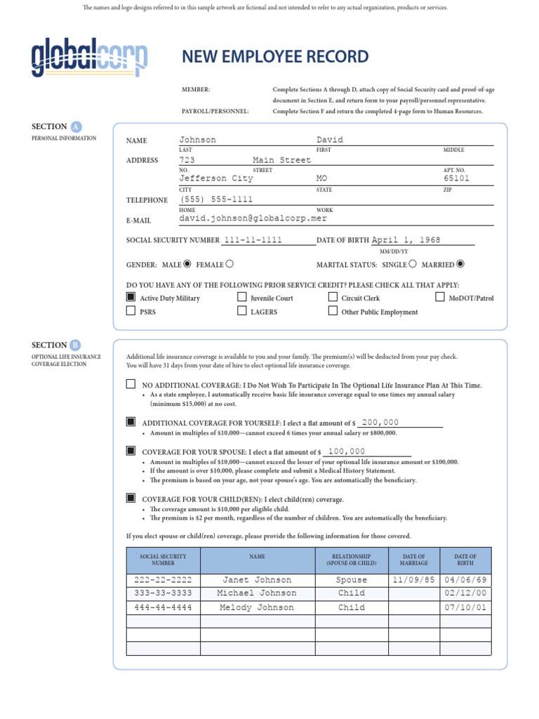 Employee Record | PDF