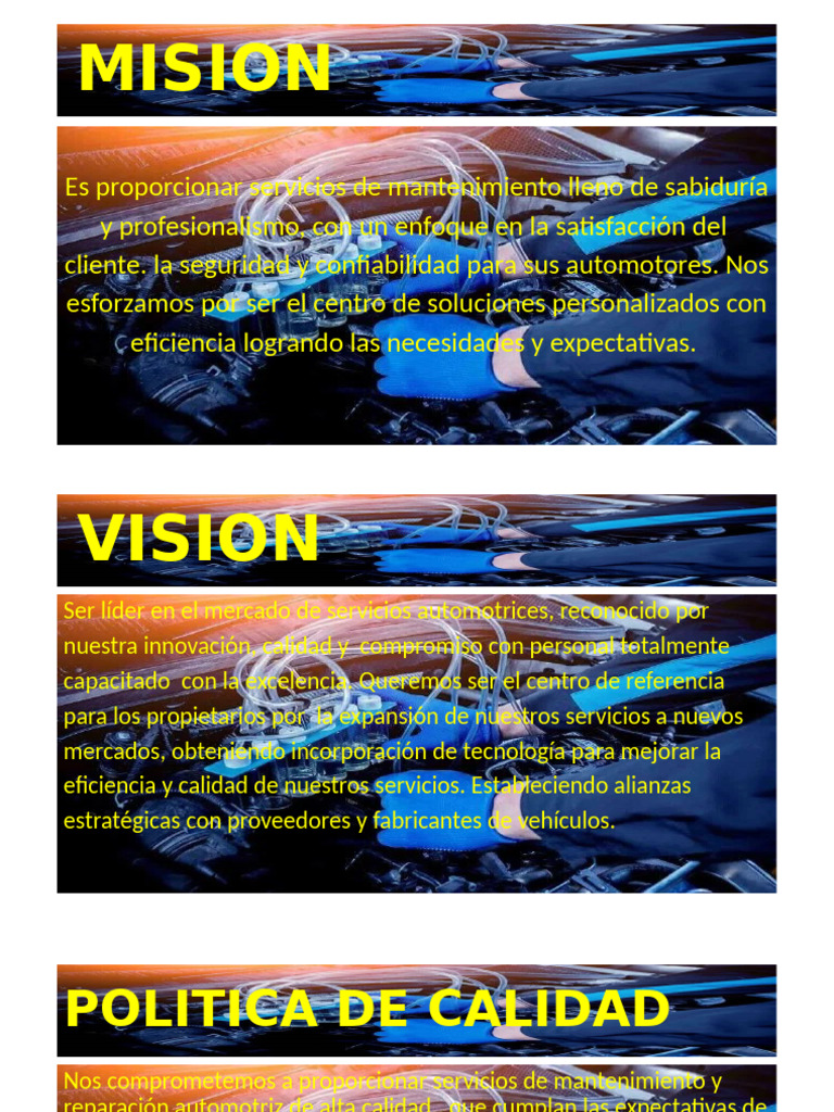 Mision y Vision 1 | PDF