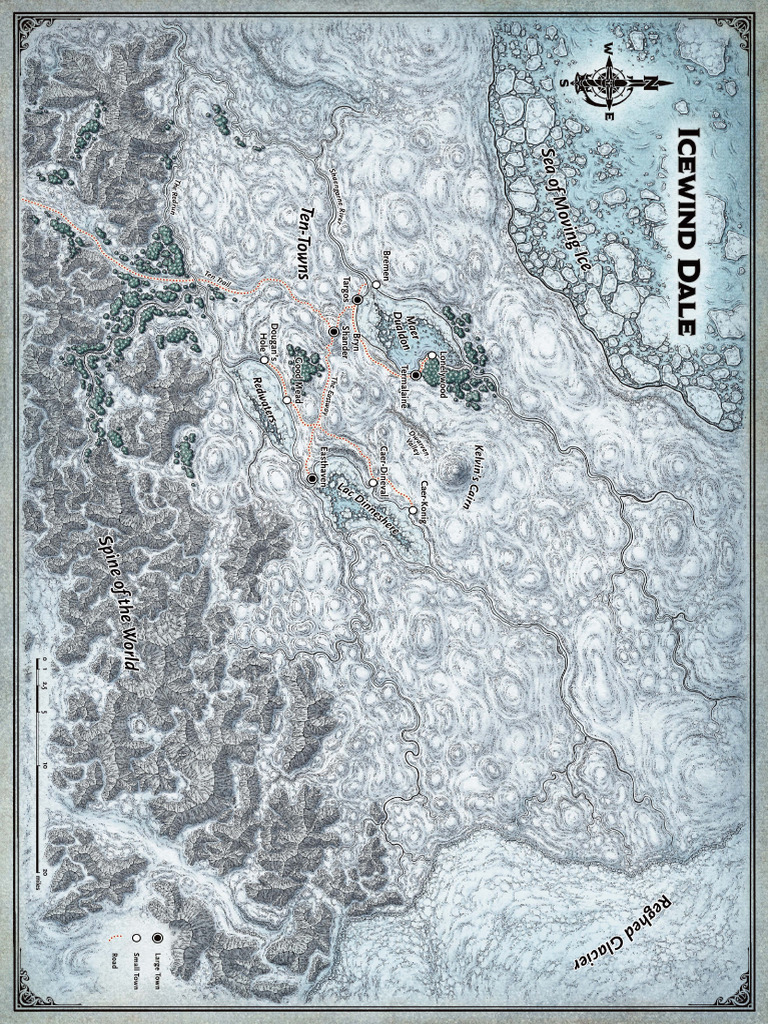 Postermap Icewind Dale | PDF