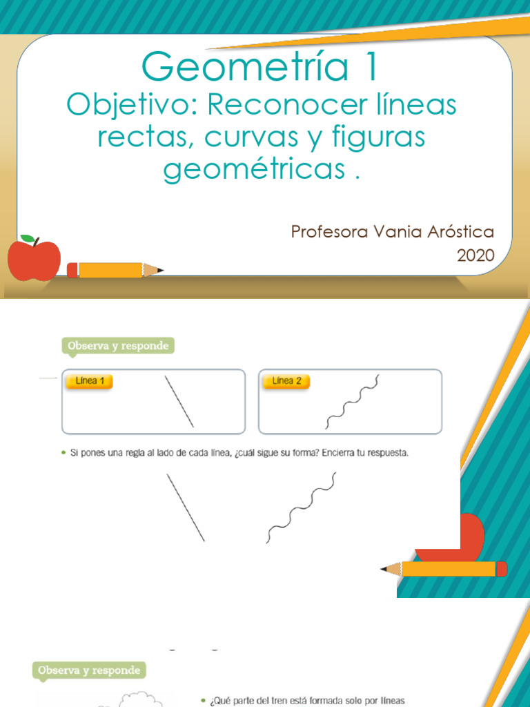 M4 Semana 3 Actividad Geometría. Presentación Líneas y Figuras ...