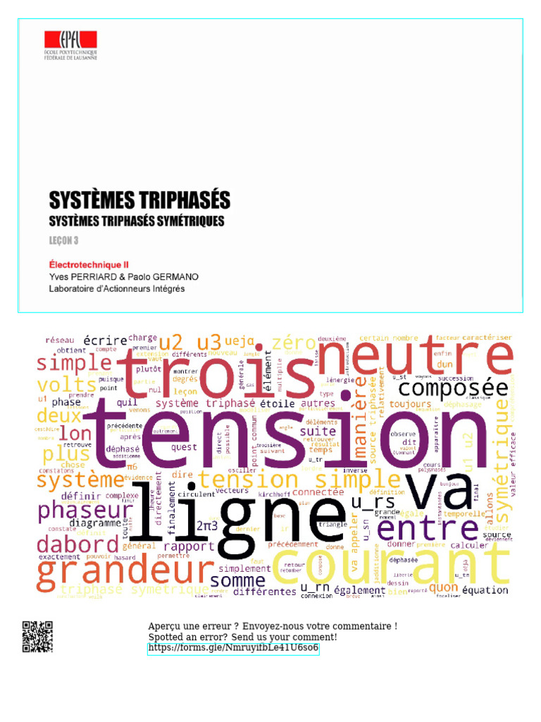Chap - 01 - Systemes - Triphases - Lecon - 03 - Systemes - Triphases - Symetriques ...