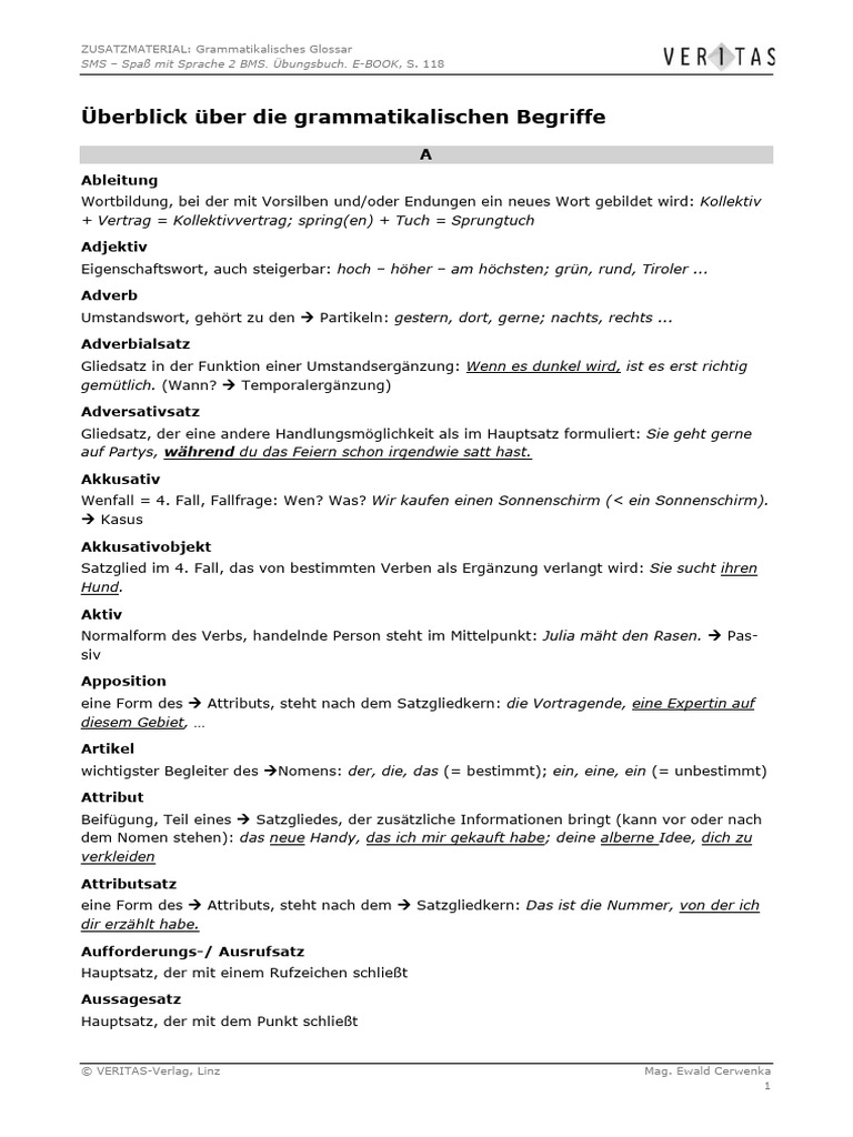 1A WM 003S Glossar | PDF