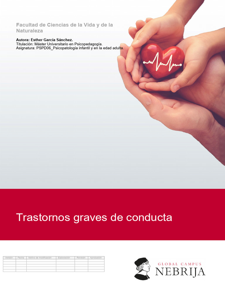 Tema 5 - Trastornos graves de conducta | PDF