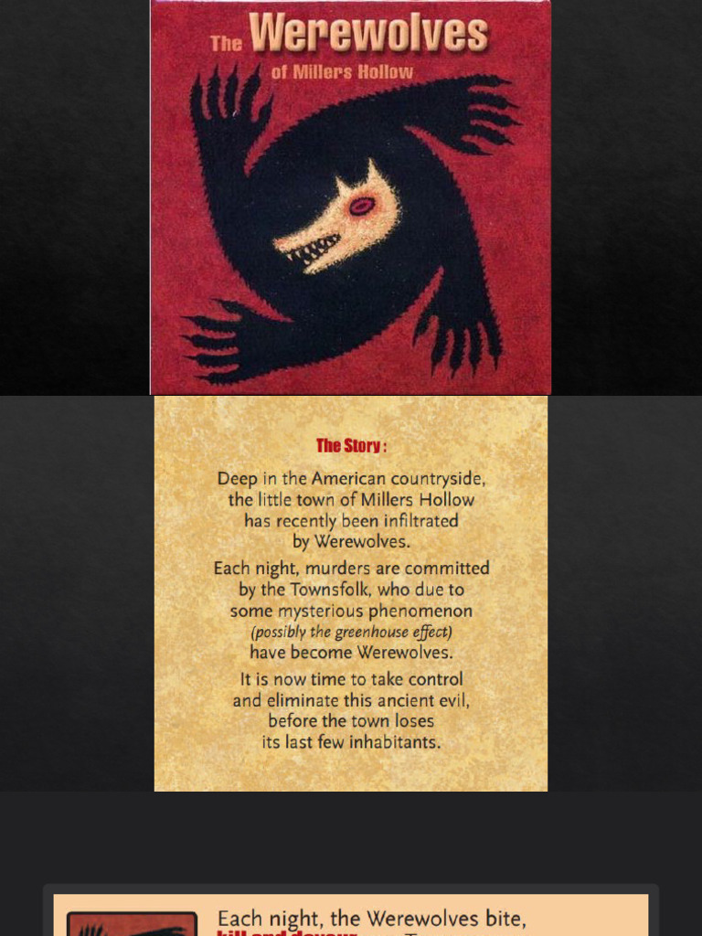 Werewolves of Millers Hollow Guide | PDF