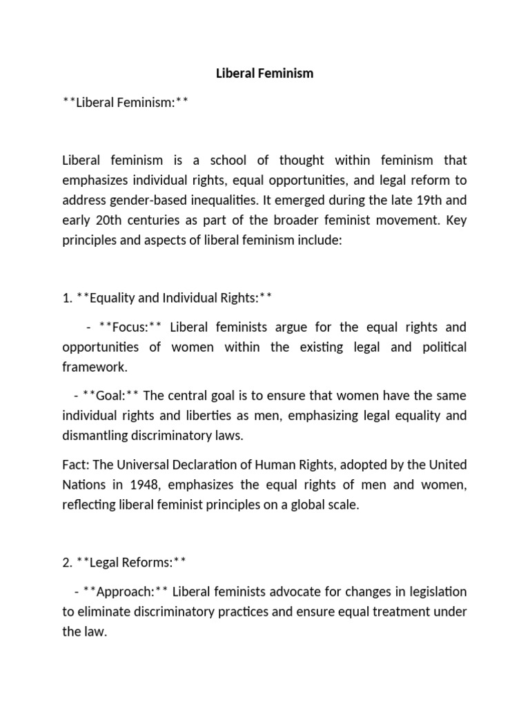 Feminist Theories | PDF