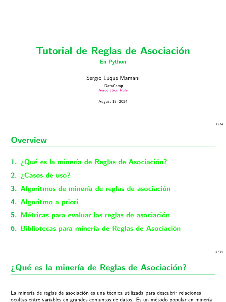 Association Rule | PDF