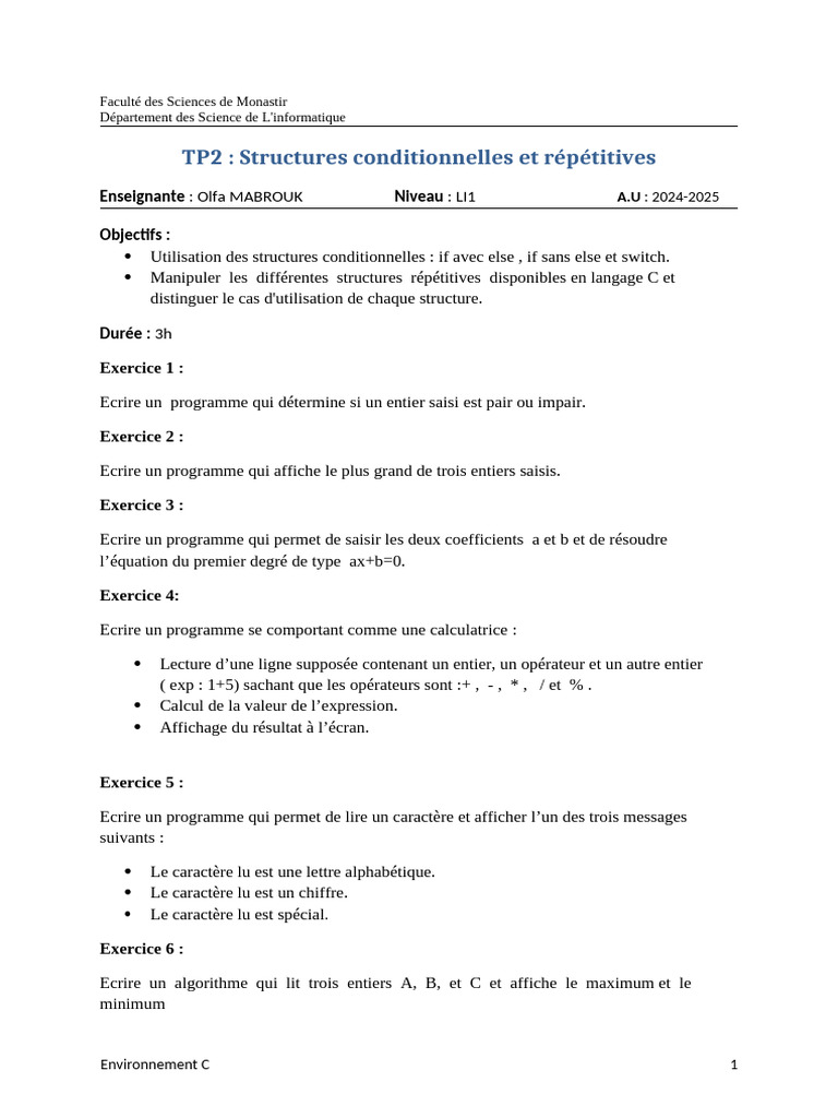 TP 2 | PDF